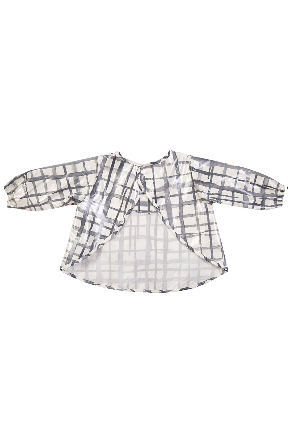 Swedish Check Long Sleeve Food Smock - Marmalade Lion