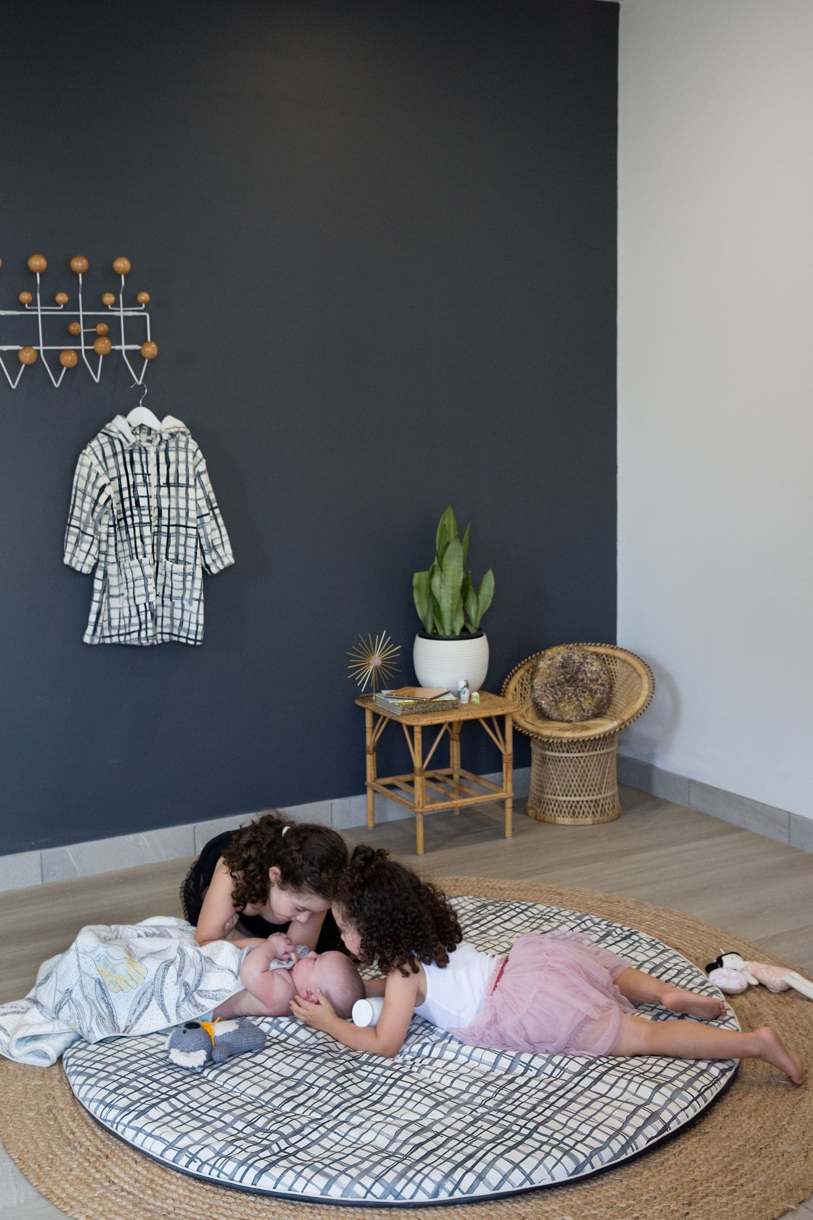 Swedish Check Activity Play Mat - Marmalade Lion